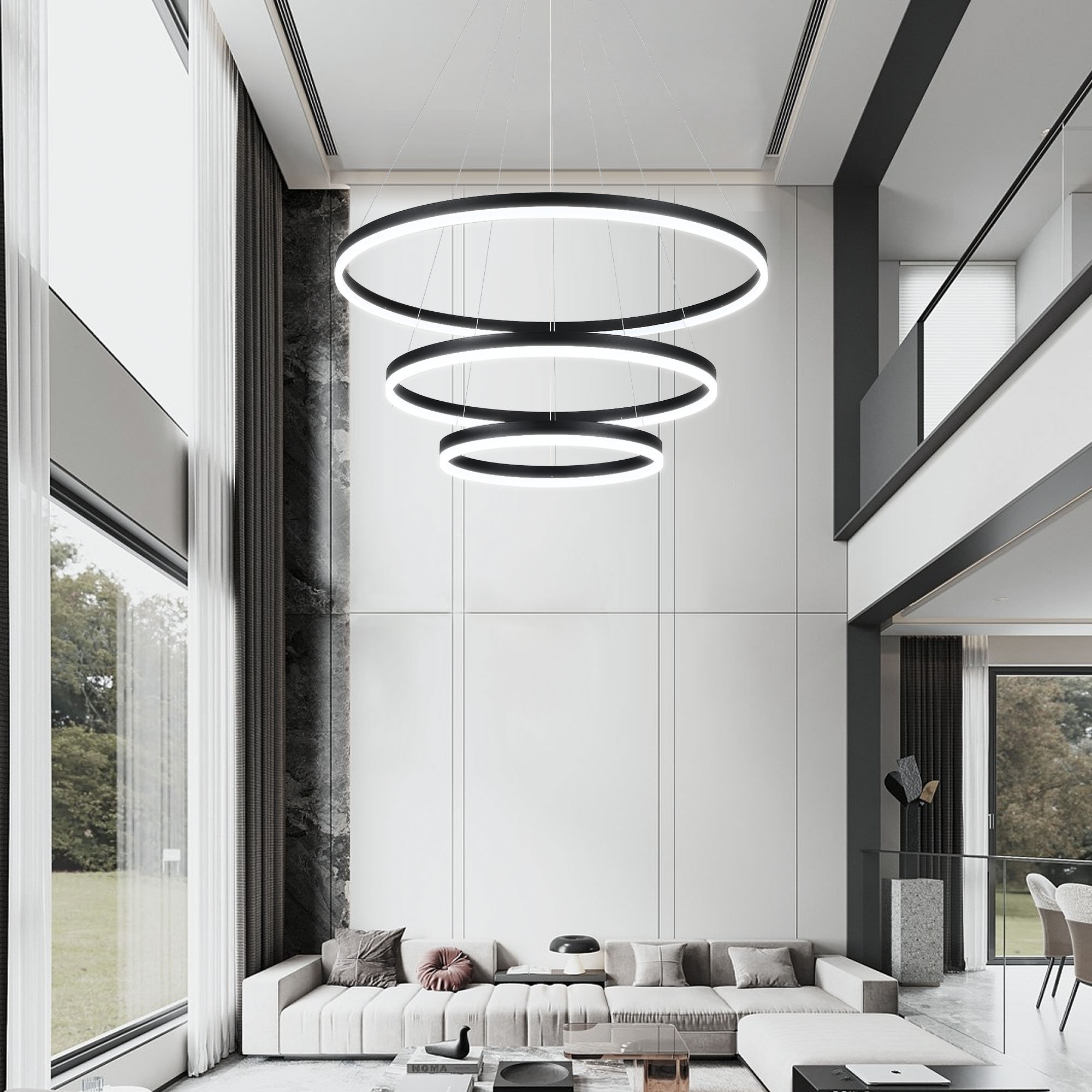 Wrought Studio™ Dado 3 - Light LED Tiered Chandelier & Reviews | Wayfair