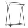 Rebrilliant Madelein Rolling Clothes Racks, Heavy Duty Garment Rack ...