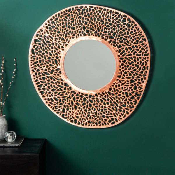 World Menagerie Sanita Aluminium Novelty Wall Mirror | Wayfair.co.uk