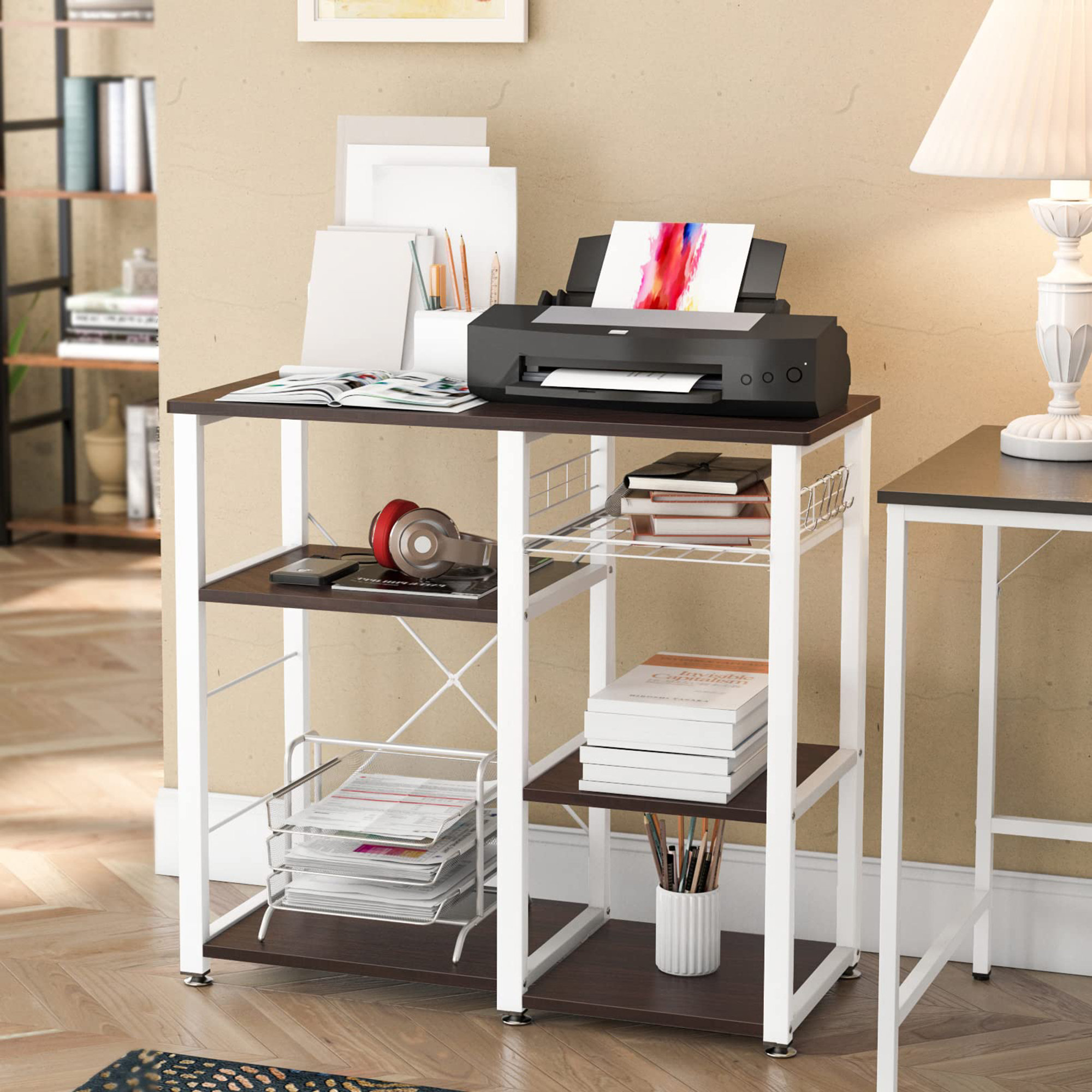 Latitude Run® 35 Inch Baker's Rack Kitchen Storage Rack - Wayfair Canada