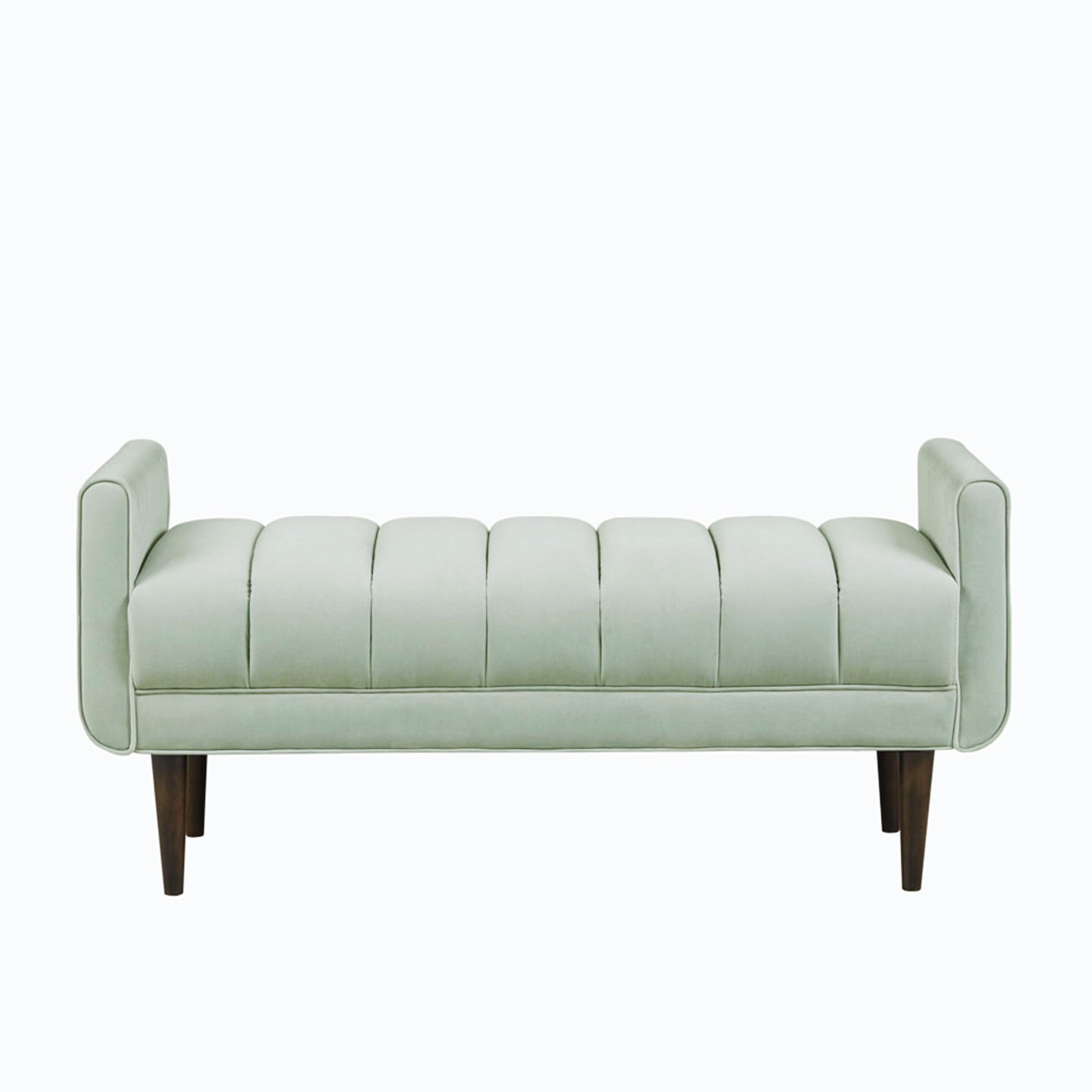 George Oliver Ayonna Velvet Upholstered Bench | Wayfair