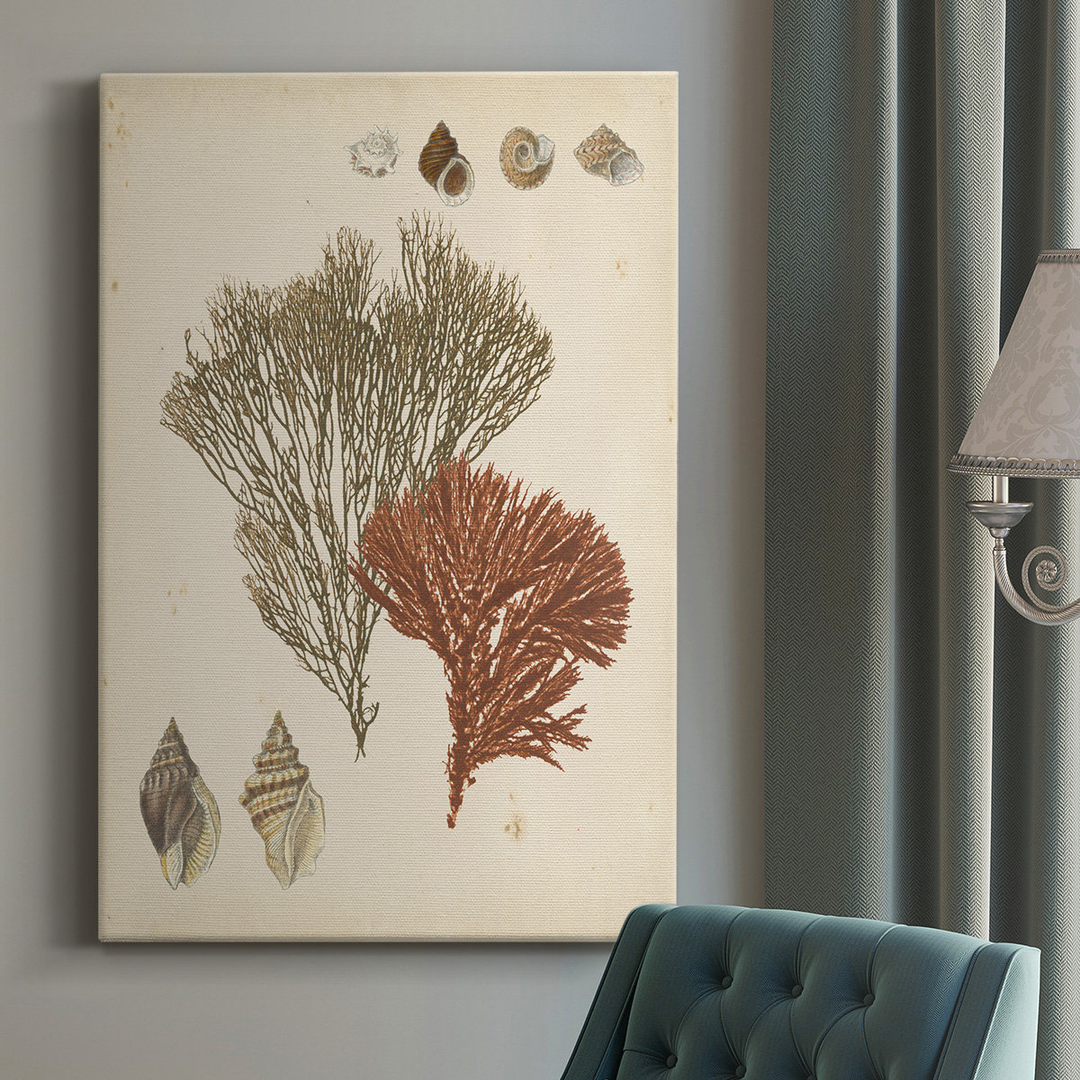 Dovecove Coastal Relic IV Coastal Relic IV - Wrapped Canvas Painting ...