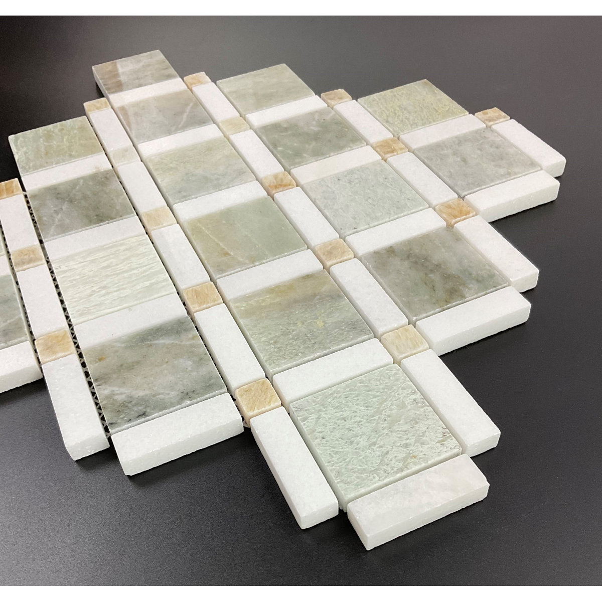 ES Stone Marble Pinwheel Mosaic Wall & Floor Tile & Reviews | Wayfair