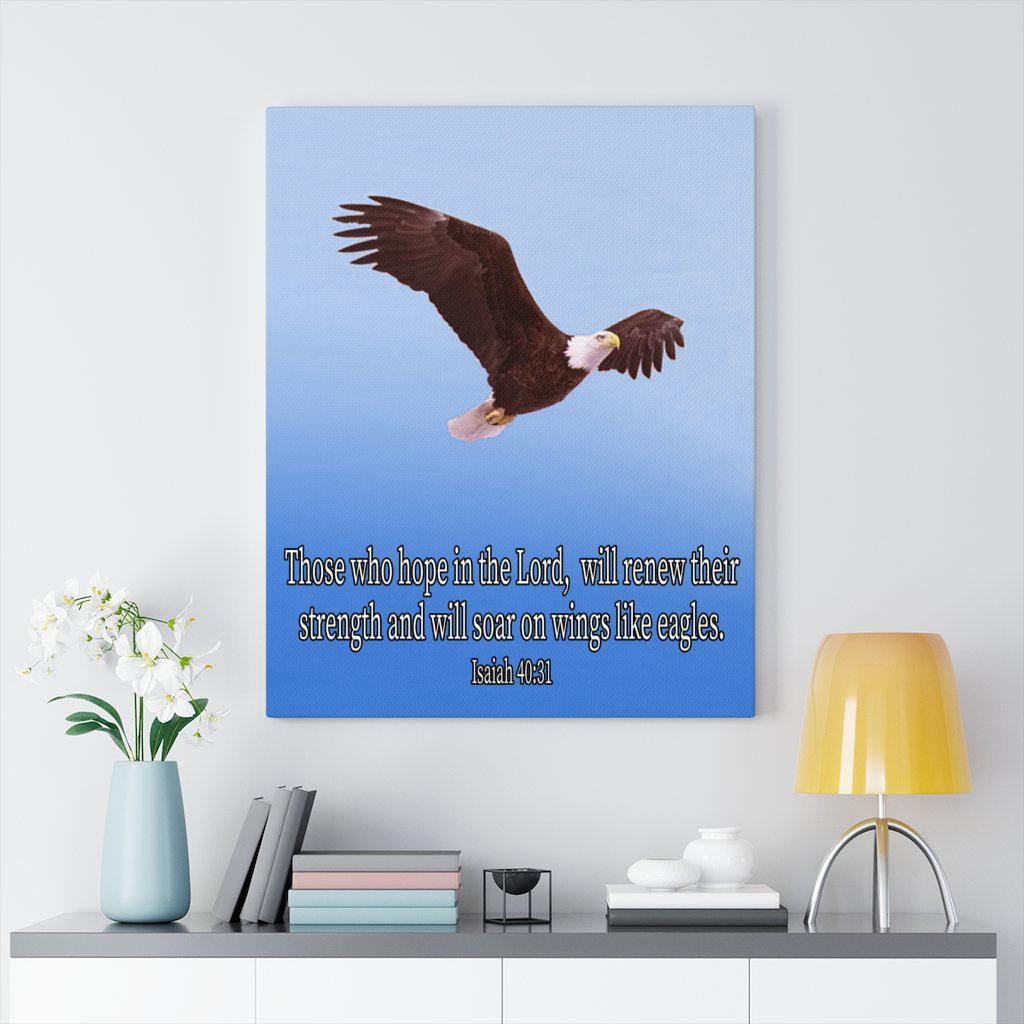 Express Your Love Gifts Soar The Lord Isaiah 40:31 Christian Wall Art ...