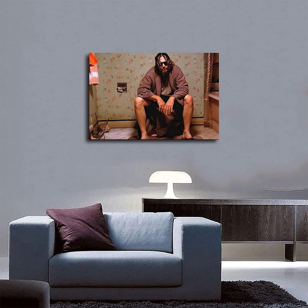 The Big Lebowski Painting Scene
