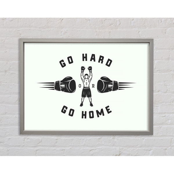 Bright Star Go Hard Go Home 1 - Single Picture Frame Art Prints on ...