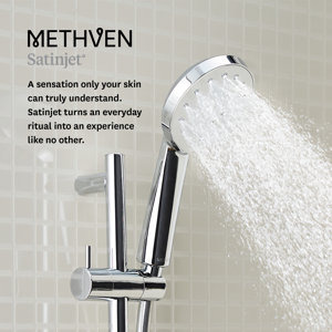 Methven Kiri 1-Spray 6 in. Single Wall Mount Handheld Shower Head in ...