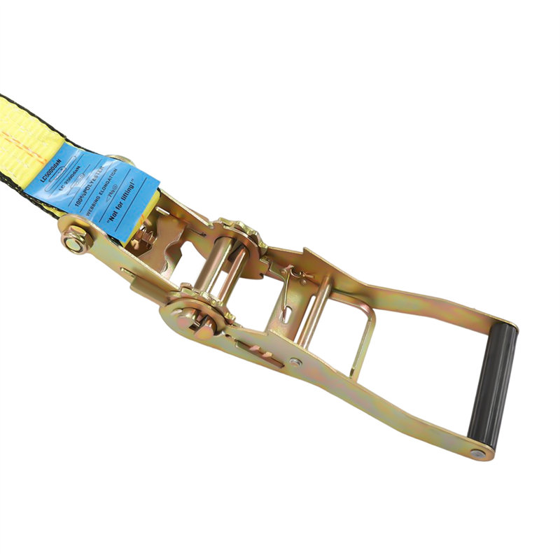 YINXIER Flatbed Truck Trailer Tie Down Ratchet Straps with Flat Hooks ...