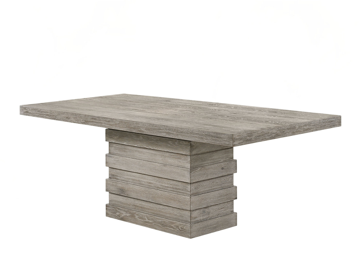 Brayden Studio Light Oak Finish Dining Table - Wayfair Canada