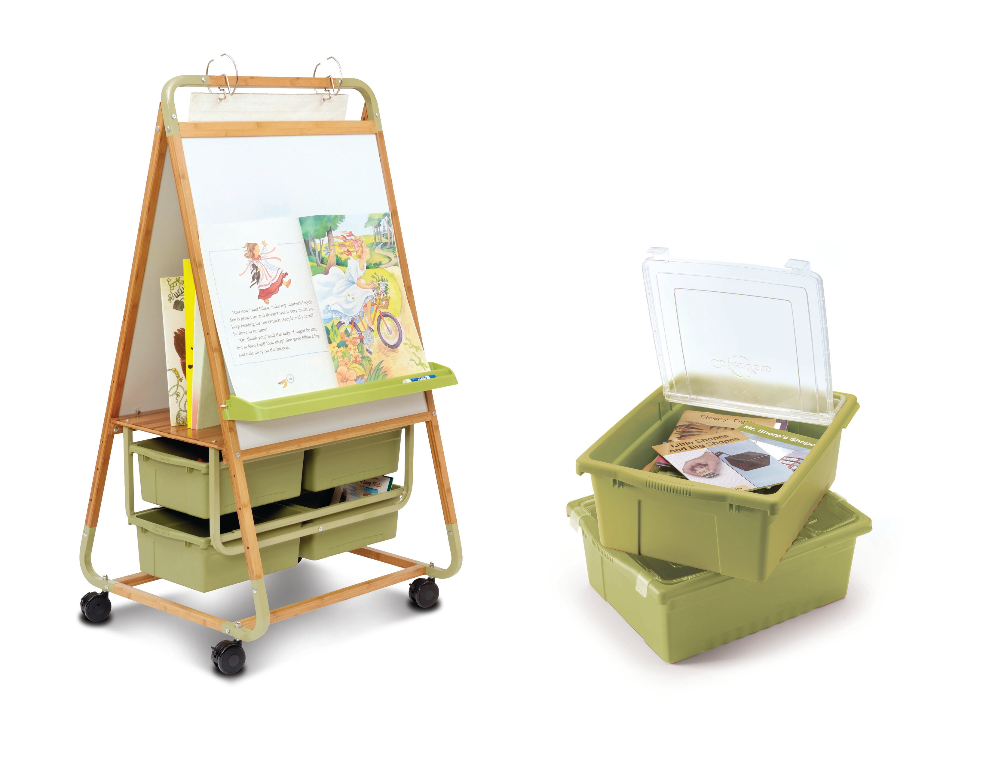Copernicus Bamboo Board Easel | Wayfair