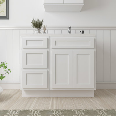 Home Beyond 39'' Single Bathroom Vanity Base Only | Wayfair