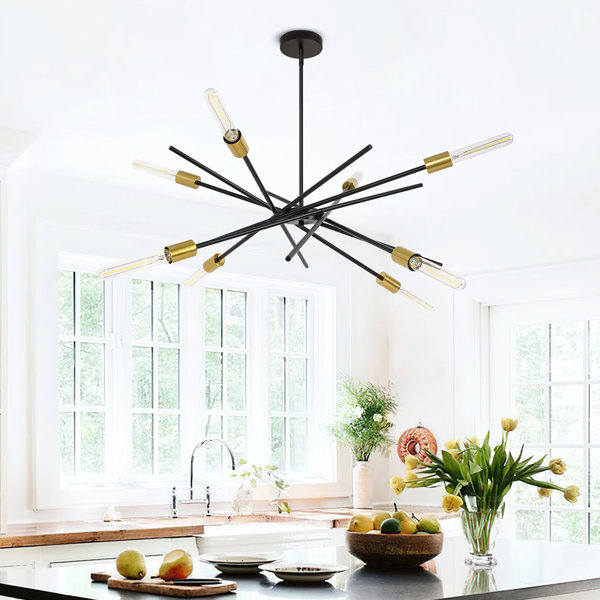 Fairmont Park Achante 8 - Light Sputnik Chandelier | Wayfair.co.uk
