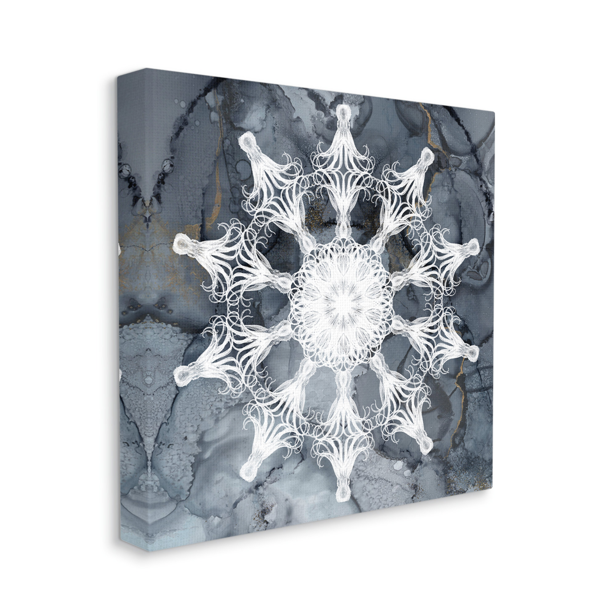 Bungalow Rose Boho Fractal Medallion by Christine Zalewski - Wrapped ...