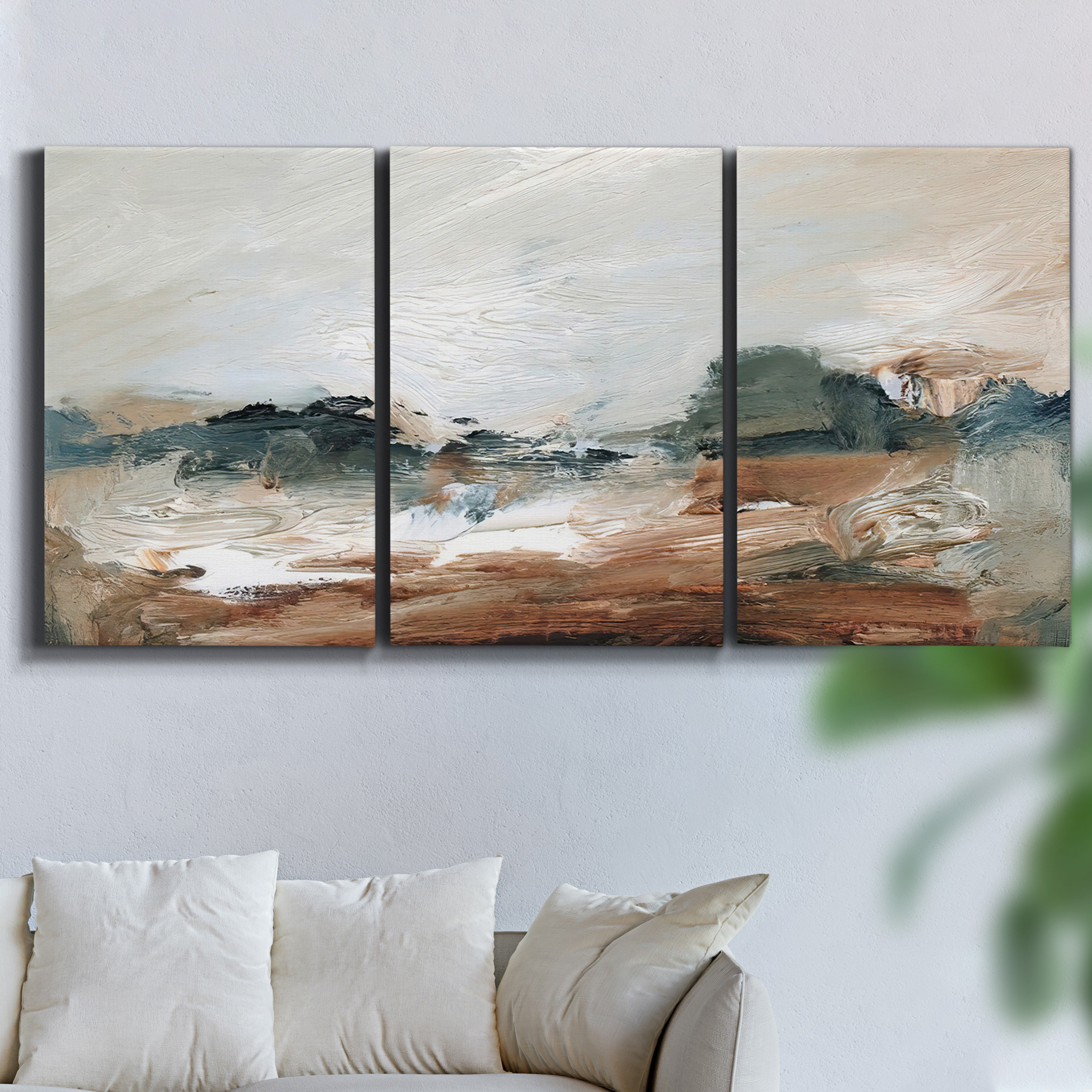 Wexford Home Fortune Found Framed On Canvas 3 Pieces Print | Wayfair