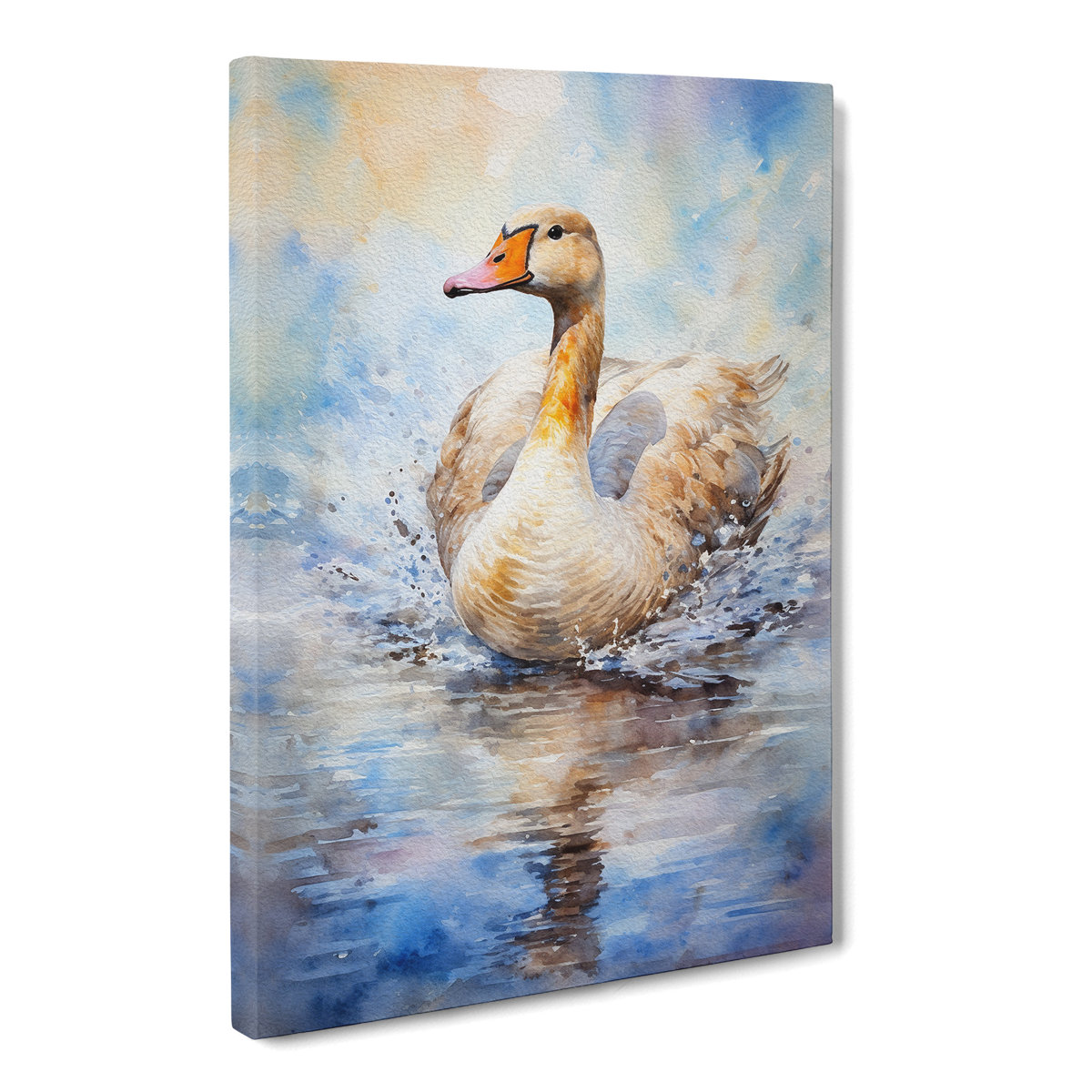 Brambly Cottage Goose Impressionism - Print | Wayfair.co.uk