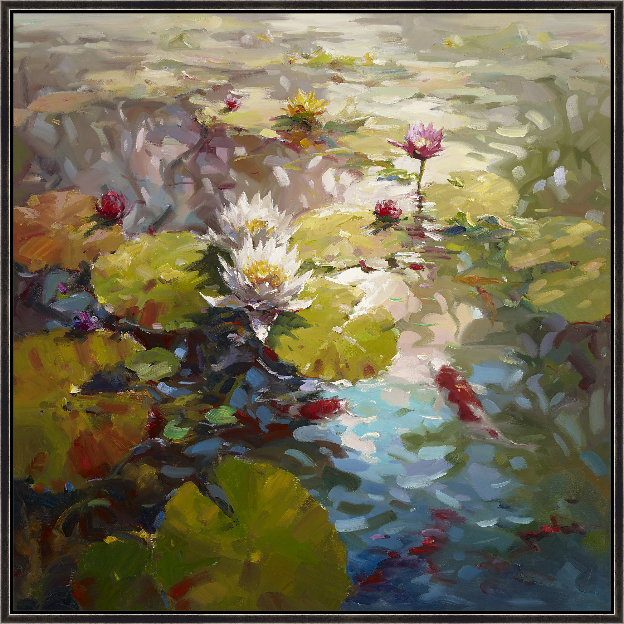 Barrington Fine Art Poetry in the Pond 2 - Wayfair Canada