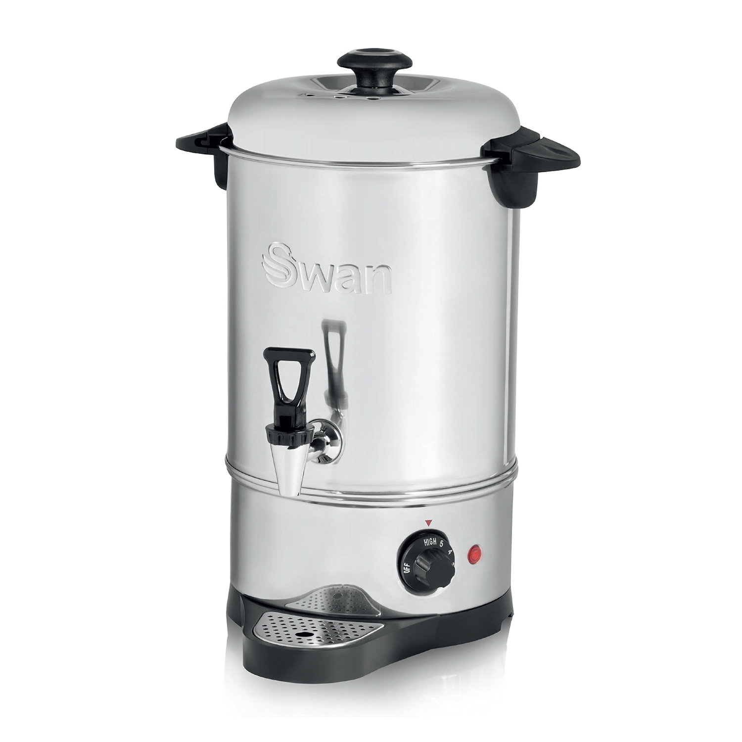 Swan 8L Tea Urn, Stainless Steel, Concealed Heating Element, Keep Hot ...