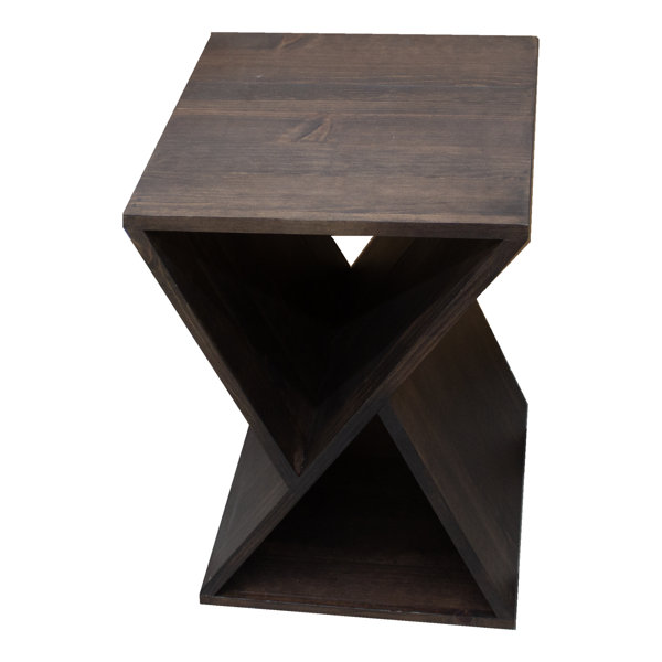 Loon Peak® Havana 24" Tall Solid Wood Abstract End Table & Reviews ...