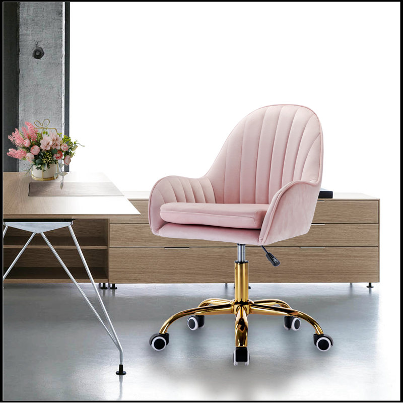 Mercer41 Ainsleigh Velvet Task Chair | Wayfair