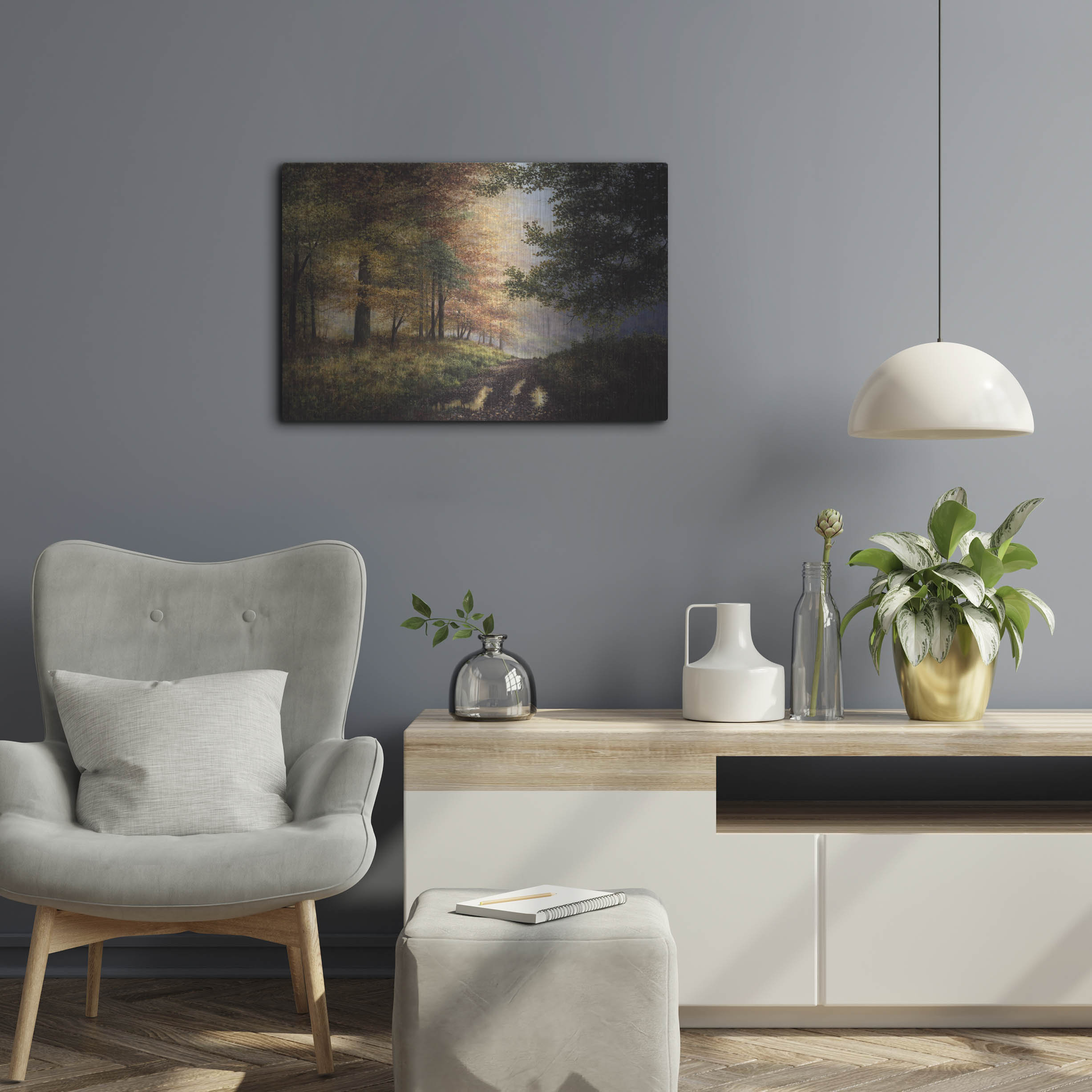 Winston Porter Fall In The Pines' by Bill Makinson, Metal Wall Art ...
