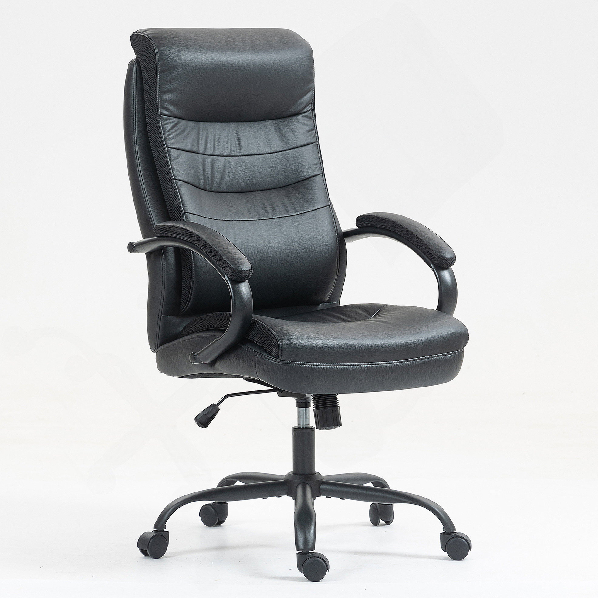 Latitude Run® High-Back PU Leather Executive Office Chair With ...