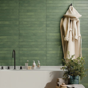 Merola Tile Phoenix 1.88" x 18" Porcelain Wall & Floor Tile | Perigold