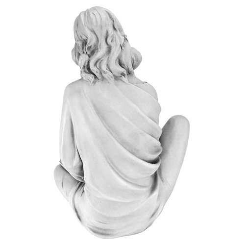 Design Toscano Reflection Reader Garden Girl Statue & Reviews | Wayfair