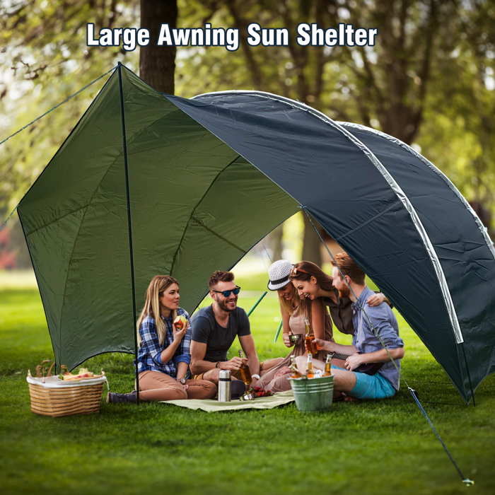 Poloma Auto Canopy Camper Trailer Sun Shade for Camping Car Awning Sun ...