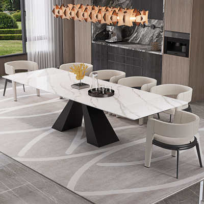 extra large ceramic dining table