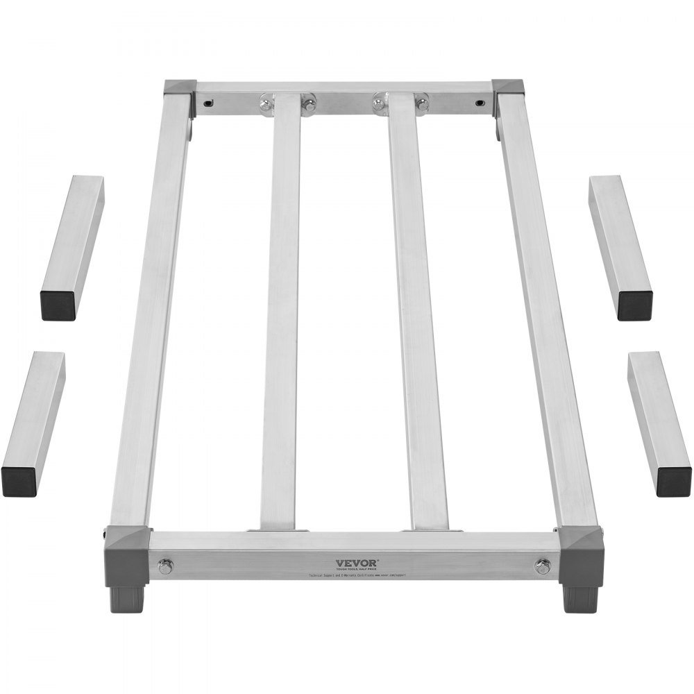 Hokku Designs Newly Upgraded! Aluminum Dunnage Rack Stationary Dunnage ...