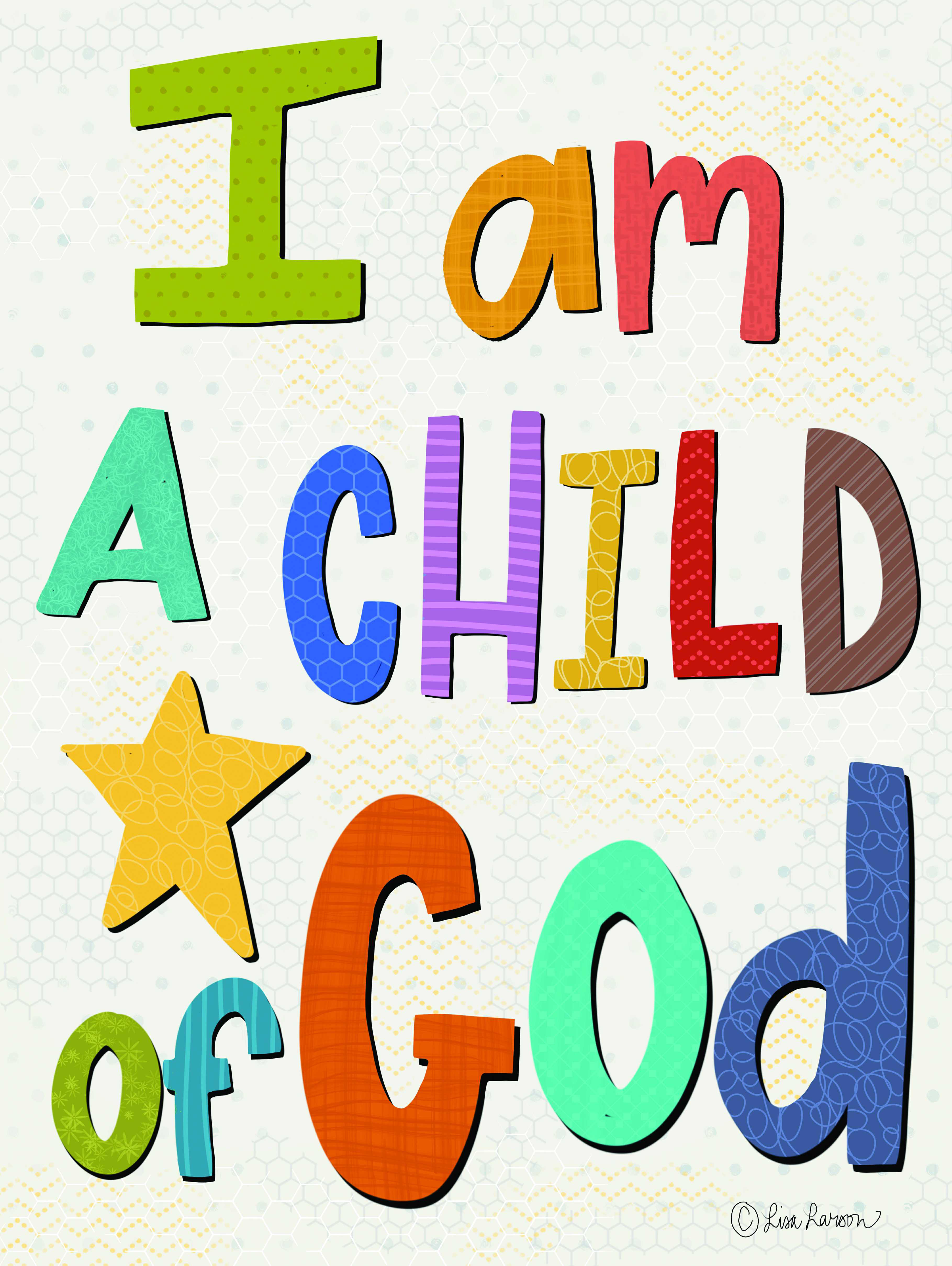 Isabelle & Max™ Child of God - Wrapped Canvas Textual Art | Wayfair