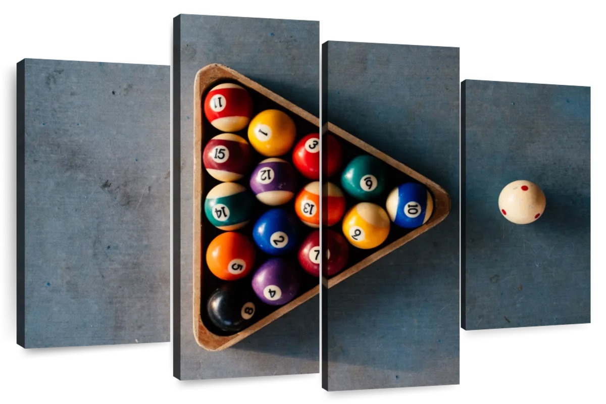Ebern Designs Senne Pool Balls Rack | Wayfair