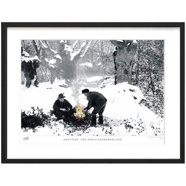 The Francis Frith Collection Shottery, The Holly Gatherers 1910 by ...