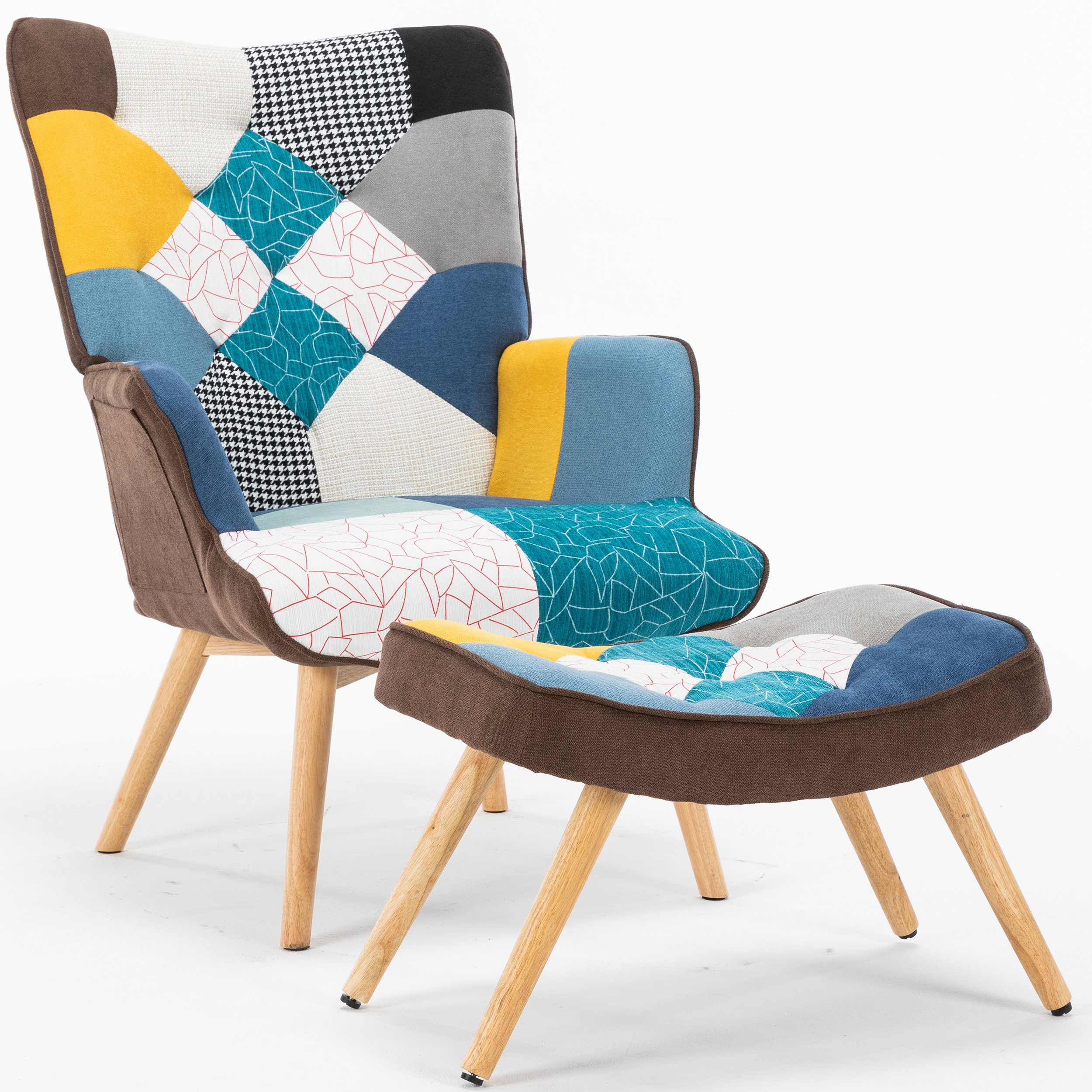 Corrigan Studio® Caroline 27'' Wide Modern Design Polyester Blend ...