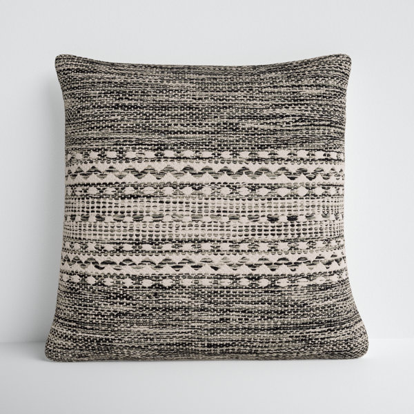 Black Geometric Throw Pillows You'll Love | Wayfair