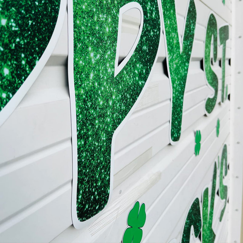 The Holiday Aisle® Happy St Patrick's Day Garage Door Decor Magnet ...