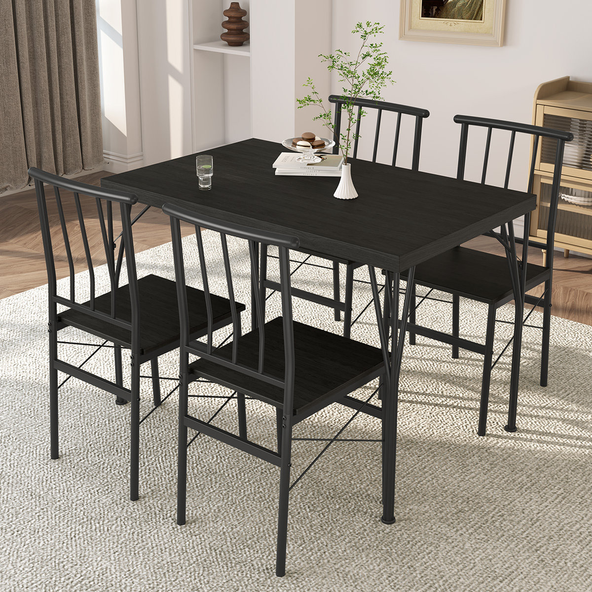 Ophelia & Co. Dining Table Set For 4, Small Spaces Kitchen Table ...
