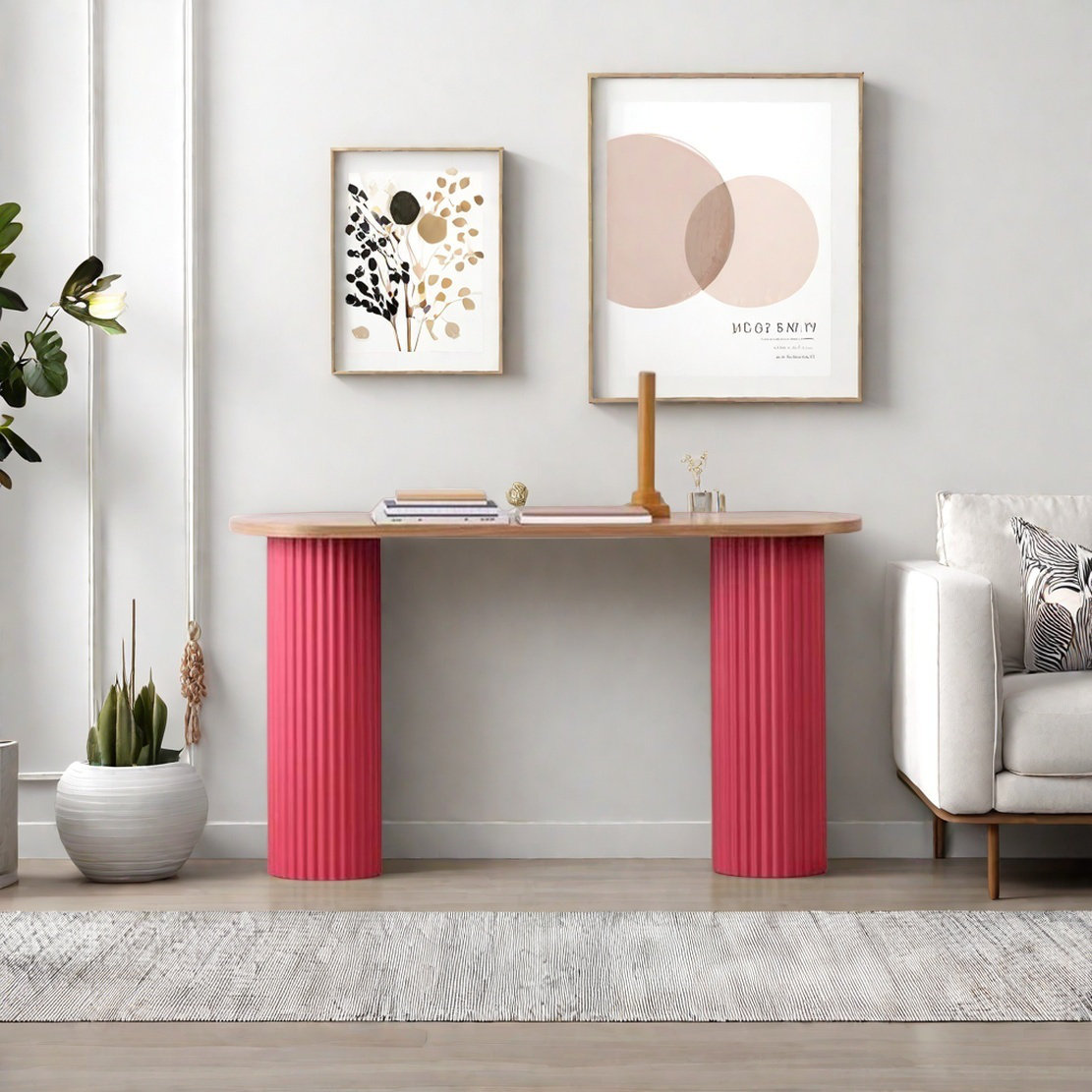 interanest Modern Minimalist Art Console Table | Wayfair