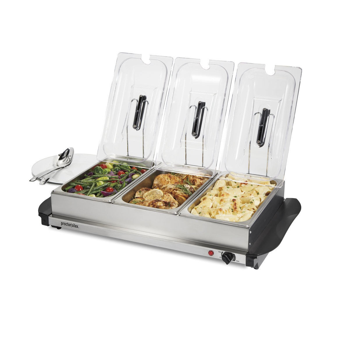 Proctor-Silex Proctor Silex Triple Buffet Server & Reviews | Wayfair