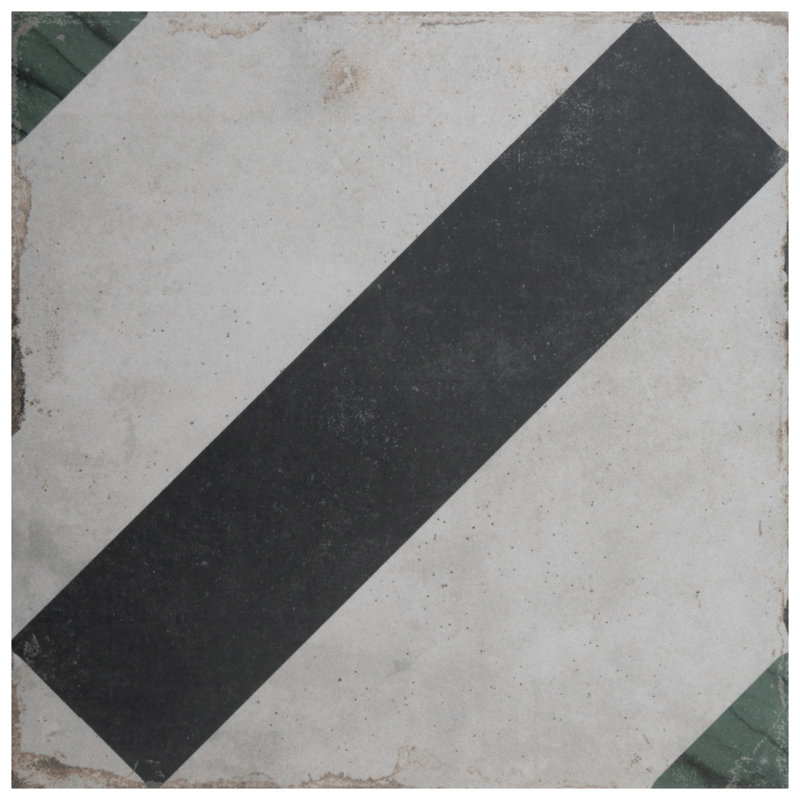 Merola Tile Renaissance Deco 8" x 8" Porcelain Wall & Floor Tile | Wayfair