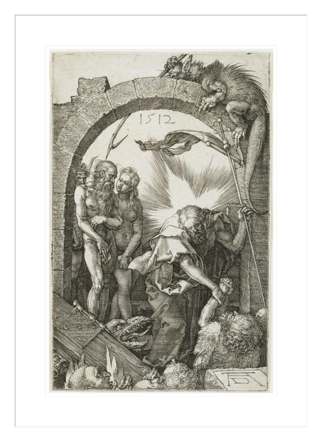 Red Barrel Studio® Christ in Limbo by Albrecht Dürer -Framed Giclee ...