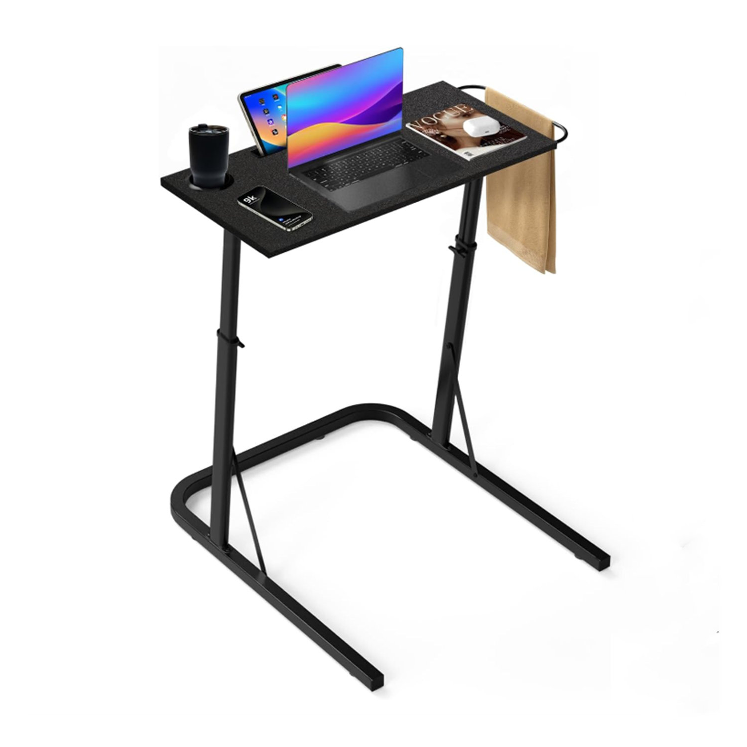 Ivy Bronx Adjustable Height Standing Desk | Wayfair