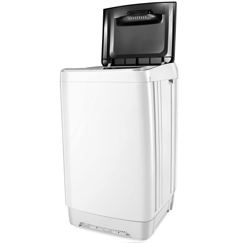 Homdox 2.3 Cu. Ft. High Efficiency Washing Machine with Drain Pump, 10 ...