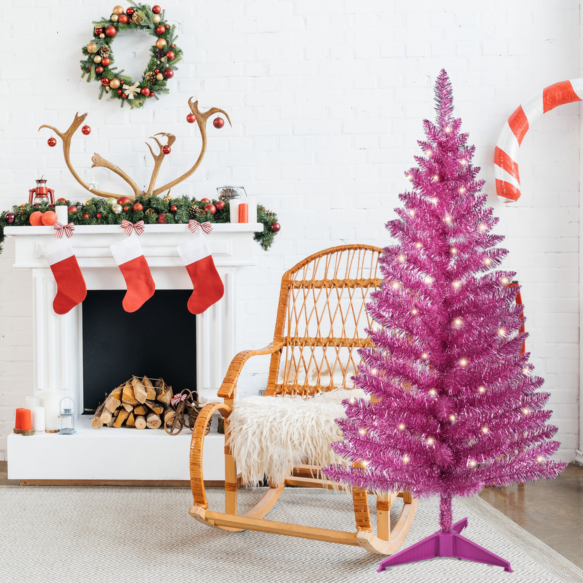 The Holiday Aisle® 4FT Colourful Tree - Wayfair Canada