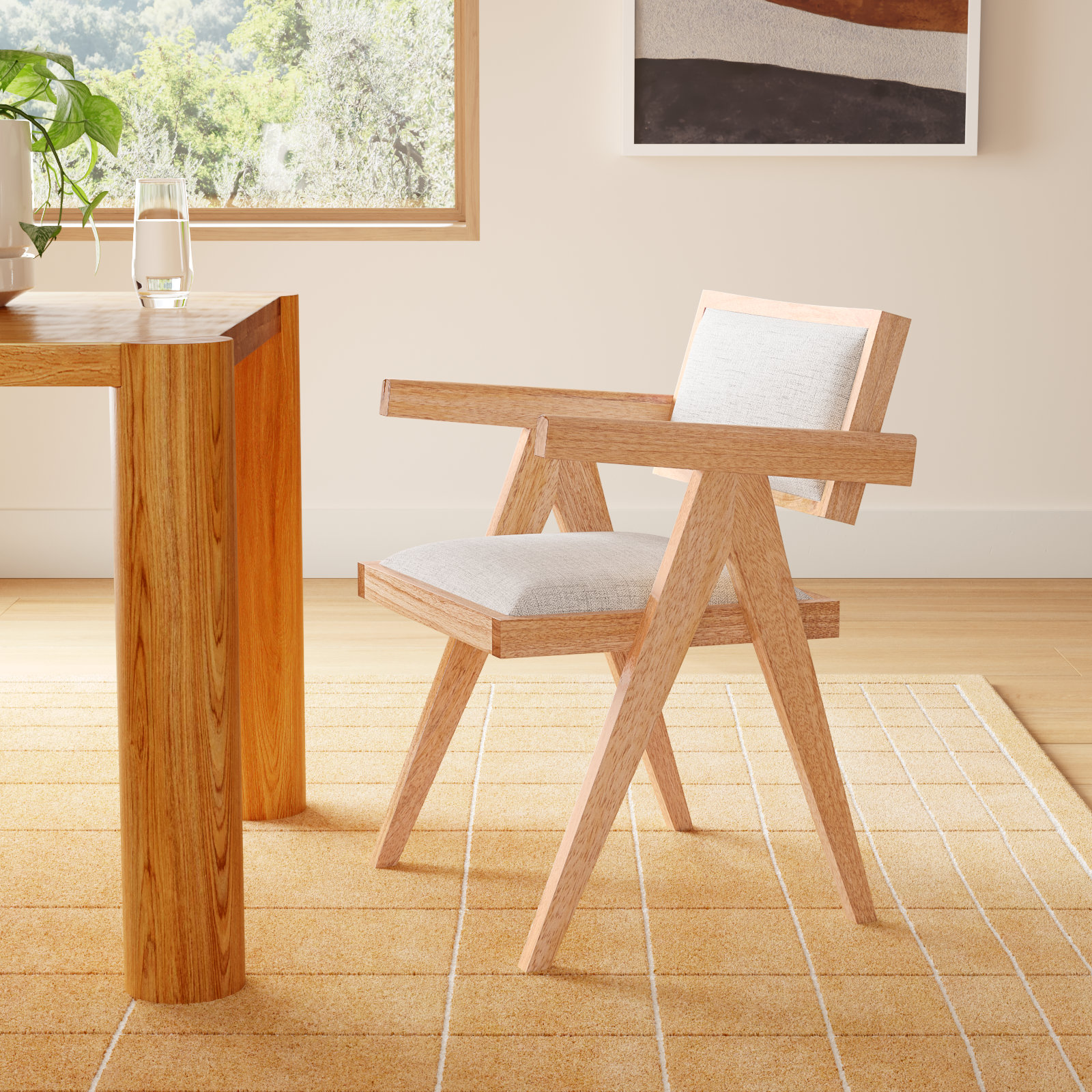 AllModern Ches Arm Chair & Reviews | AllModern