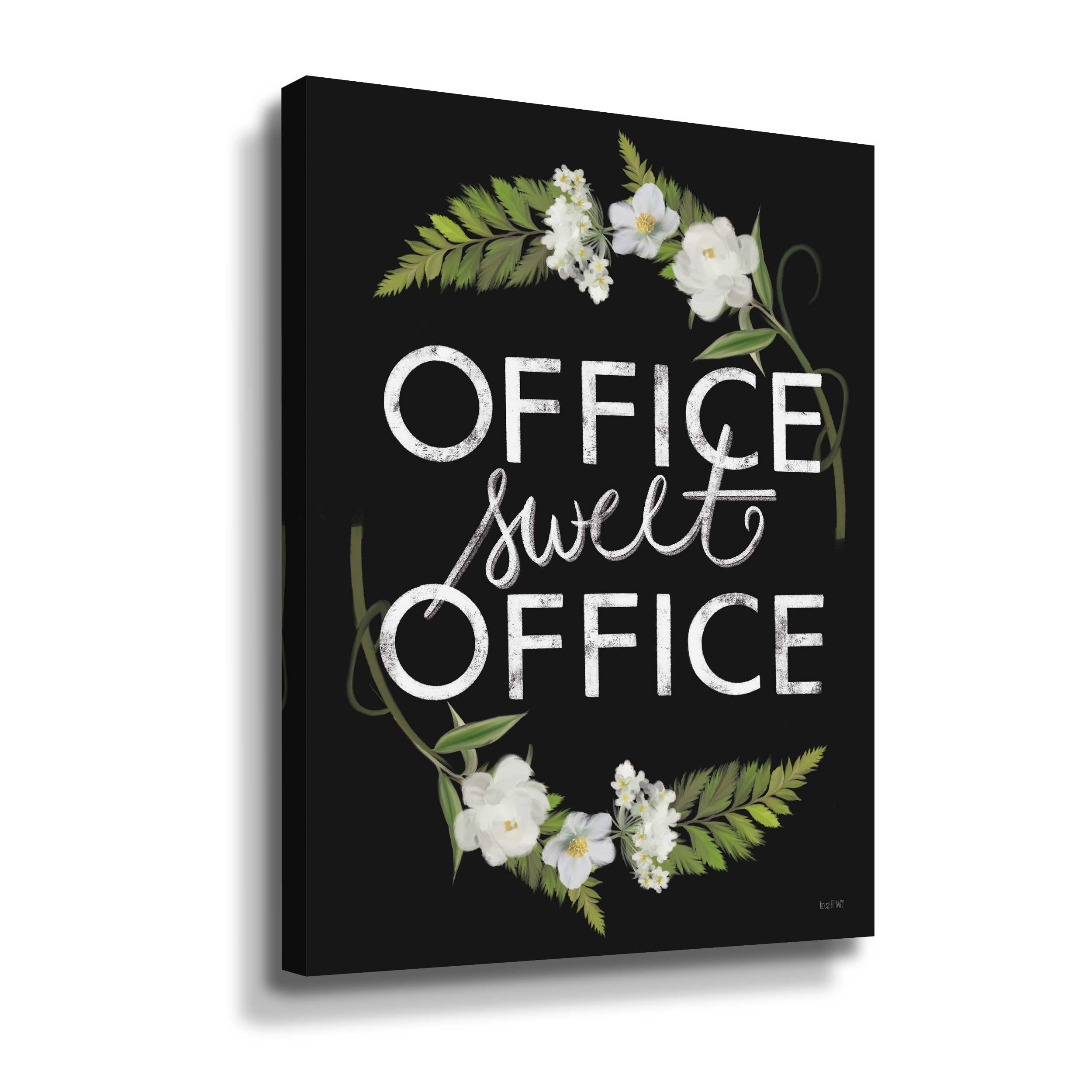 Bay Isle Home™ Office Sweet Office Gallery Wrapped Canvas - Wayfair Canada
