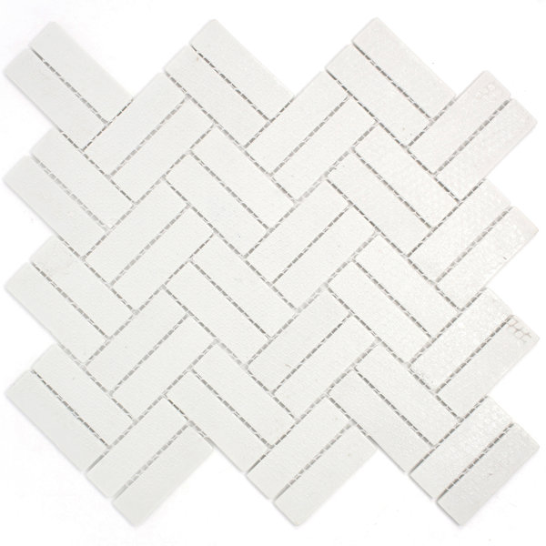 Supreme Tile Recycle 1" x 3" Porcelain Mosaic Wall & Floor Tile ...