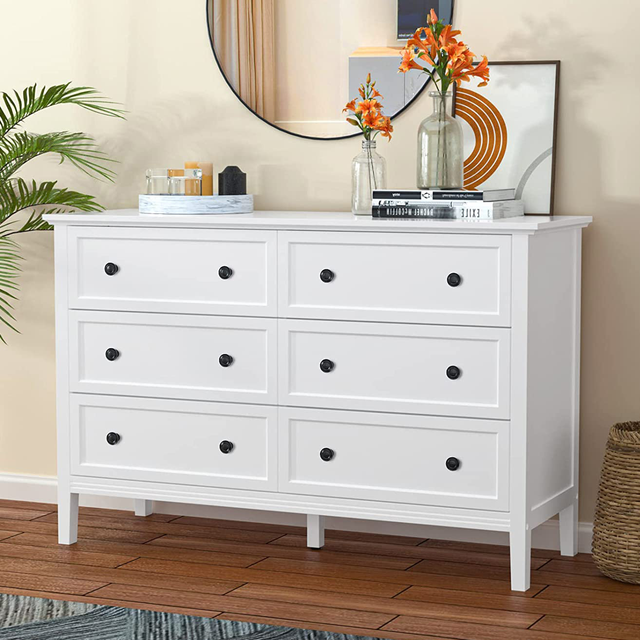 Wildon Home® Dateland 6 Drawer 47" W Double Dresser & Reviews | Wayfair