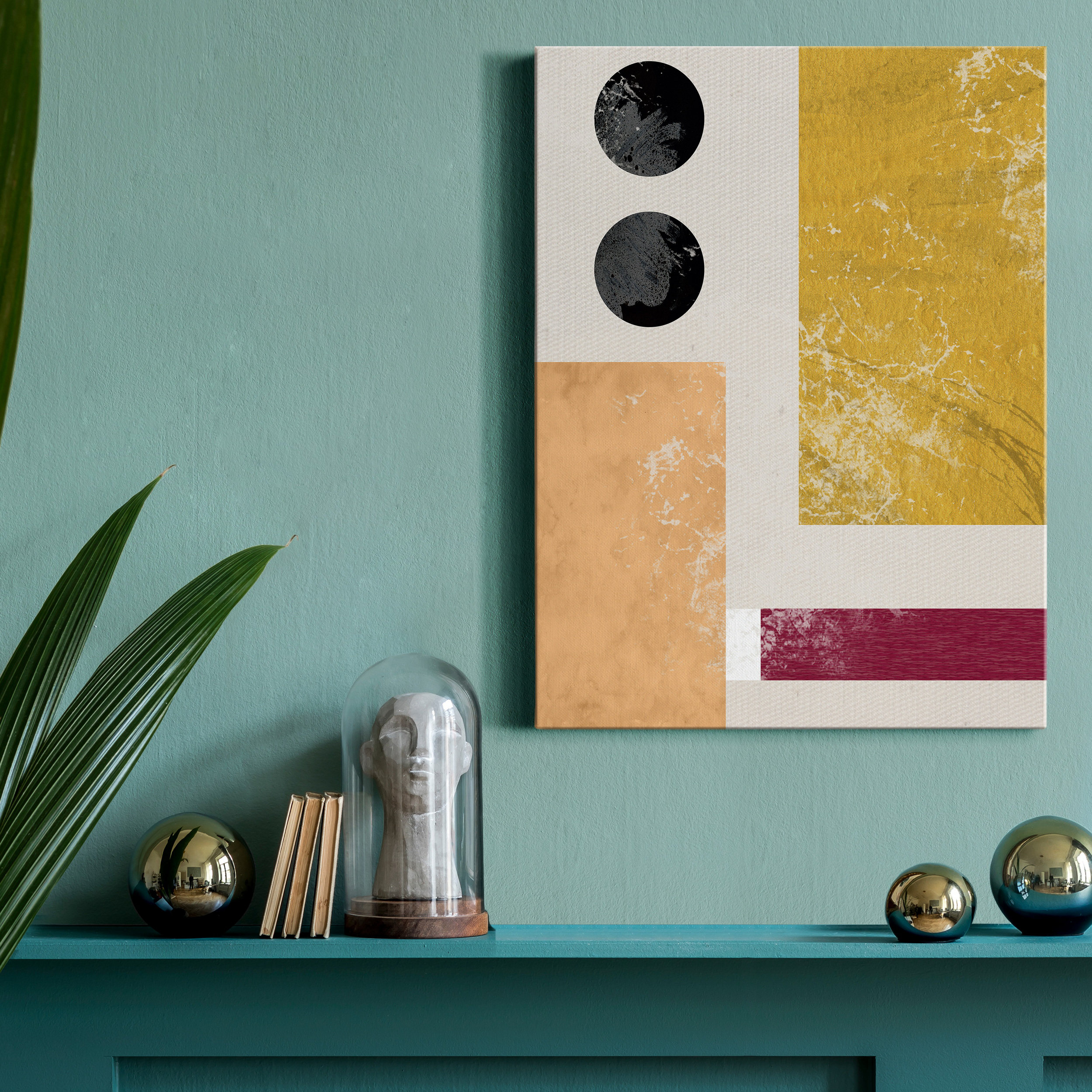 Everly Quinn Essie Abstract I - Wrapped Canvas Print | Wayfair