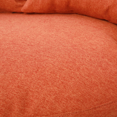 Creative Living Upholstered Swivel Barrel Chair & Reviews | Wayfair